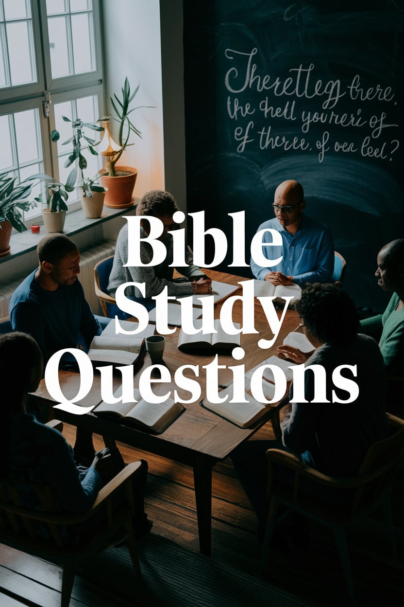 Crafting Engaging Bible Study Questions for a Profound Spiritual Journey