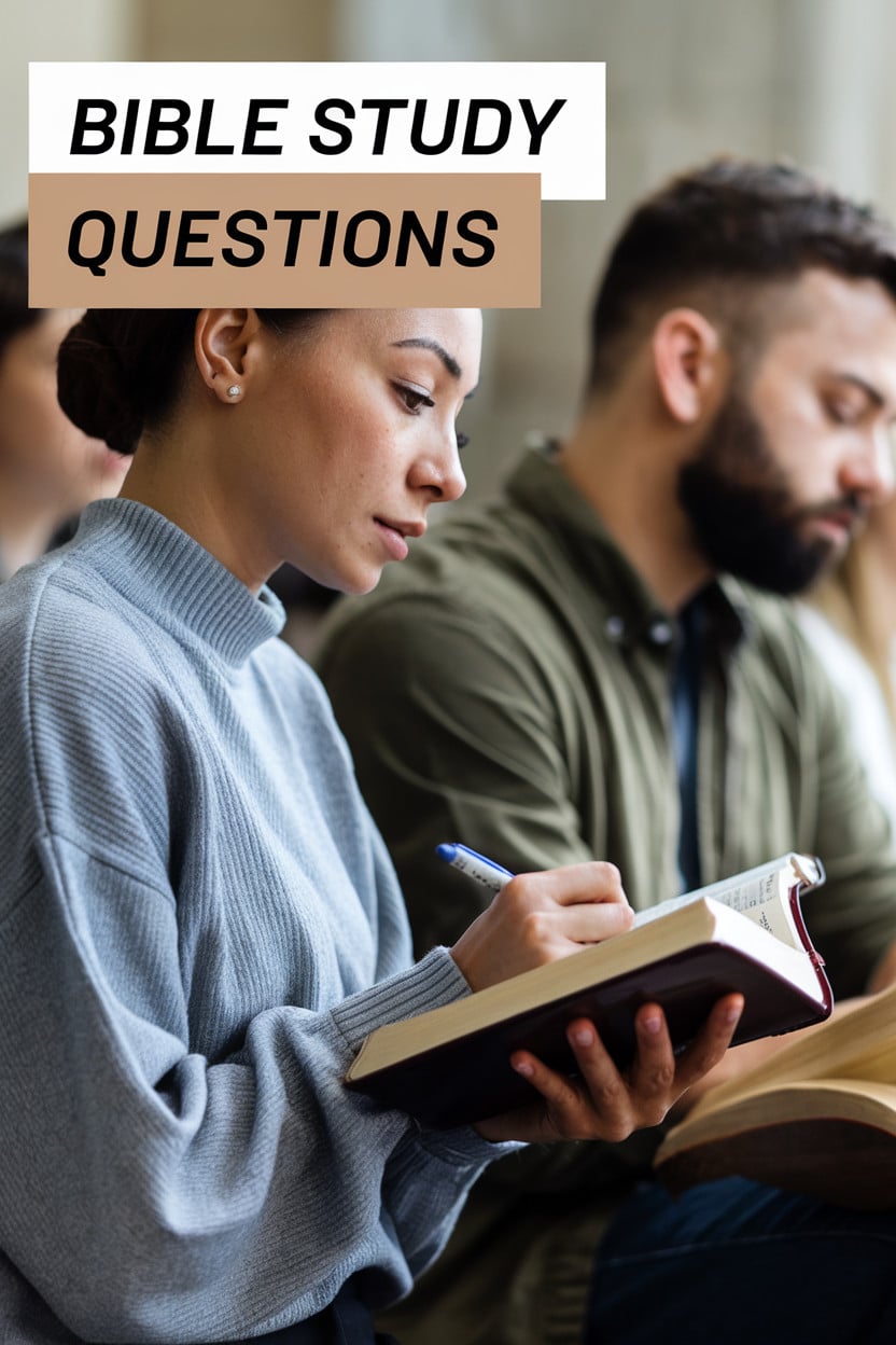 Crafting Engaging Bible Study Questions for a Profound Spiritual Journey