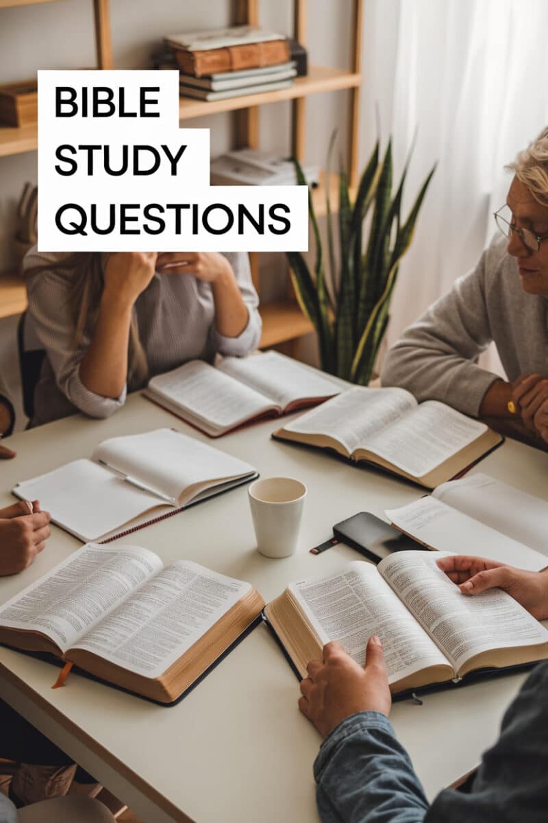 Crafting Engaging Bible Study Questions for a Profound Spiritual Journey