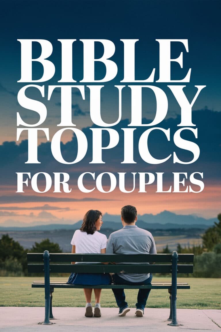 15 Bible Study Topics Couples Will Love Together