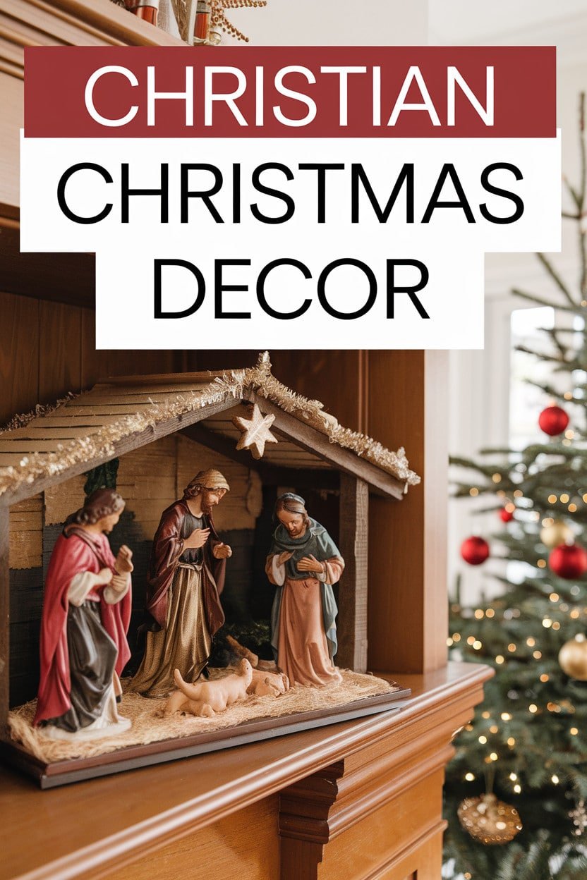 Faith-Inspired Outdoor Christmas Decor for Your Home