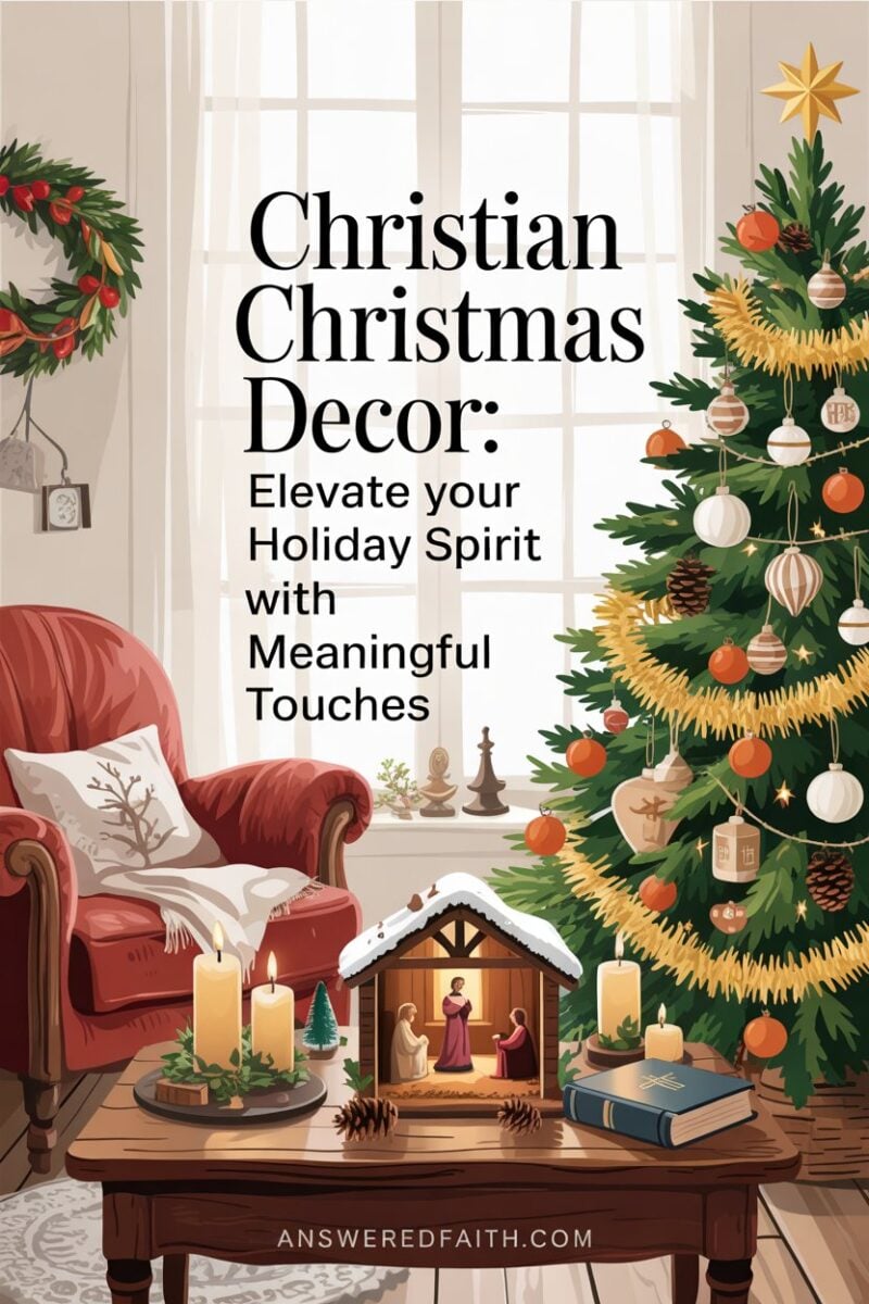 Christian Christmas Decor to Brighten Your Holiday Spirit