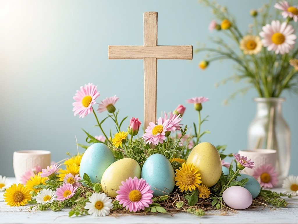 Stylish Christian Table Decor Ideas for Easter Celebration