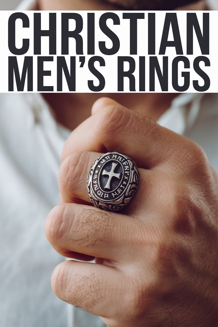 Discover Meaningful Christian Men's Rings for Every Occasion
