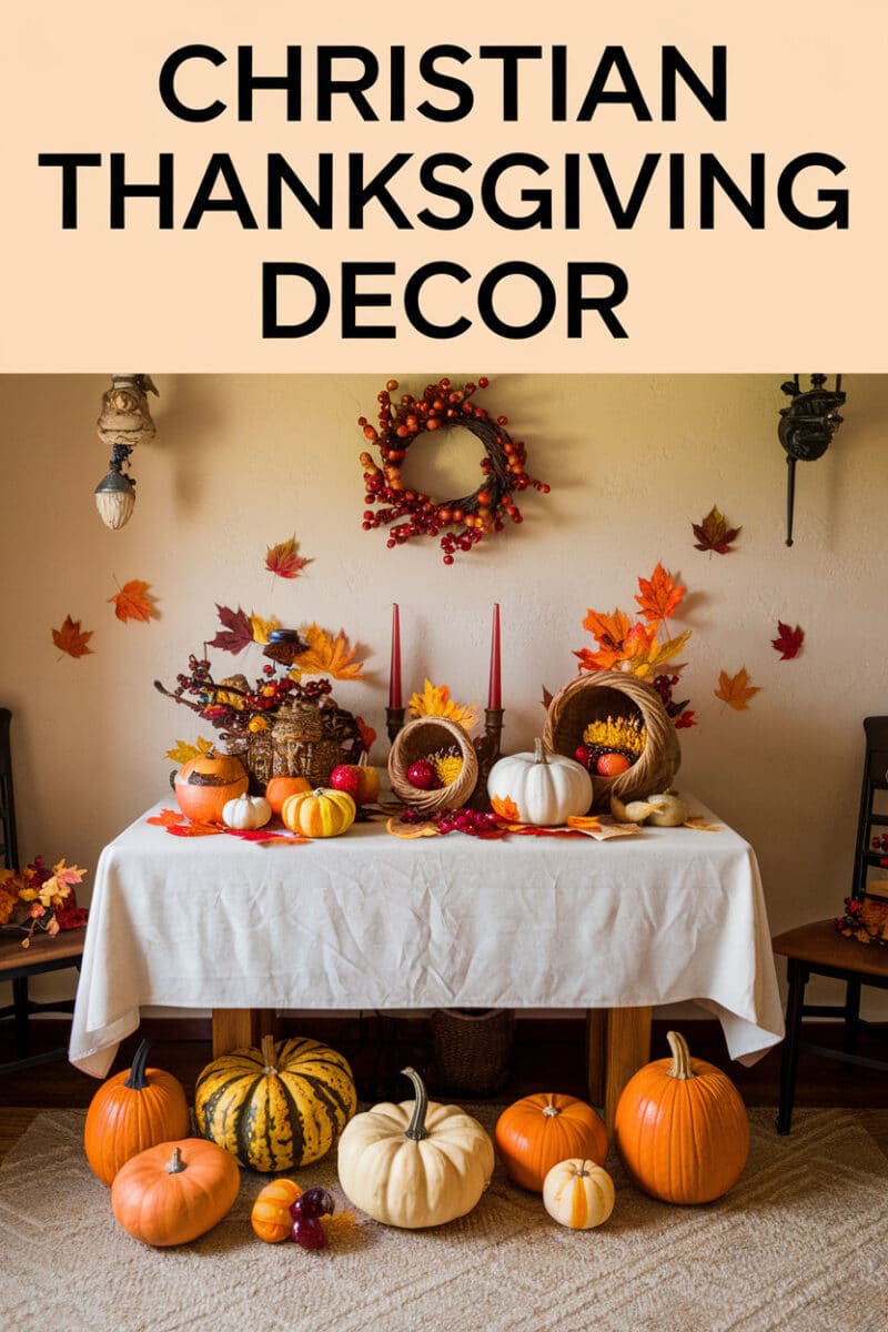 Elegant Christian Thanksgiving Decor Ideas for Your Home