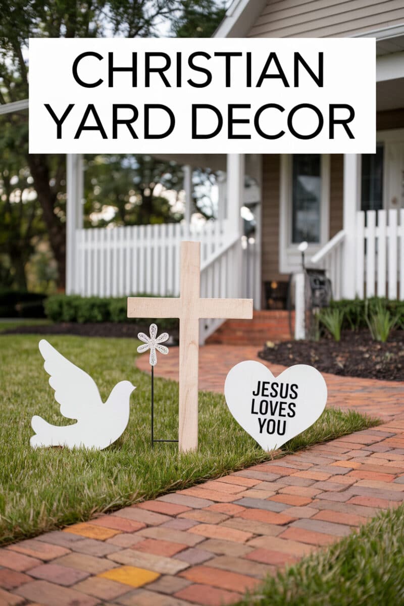 Transform Your Yard with Christian Faith-Inspired Decor