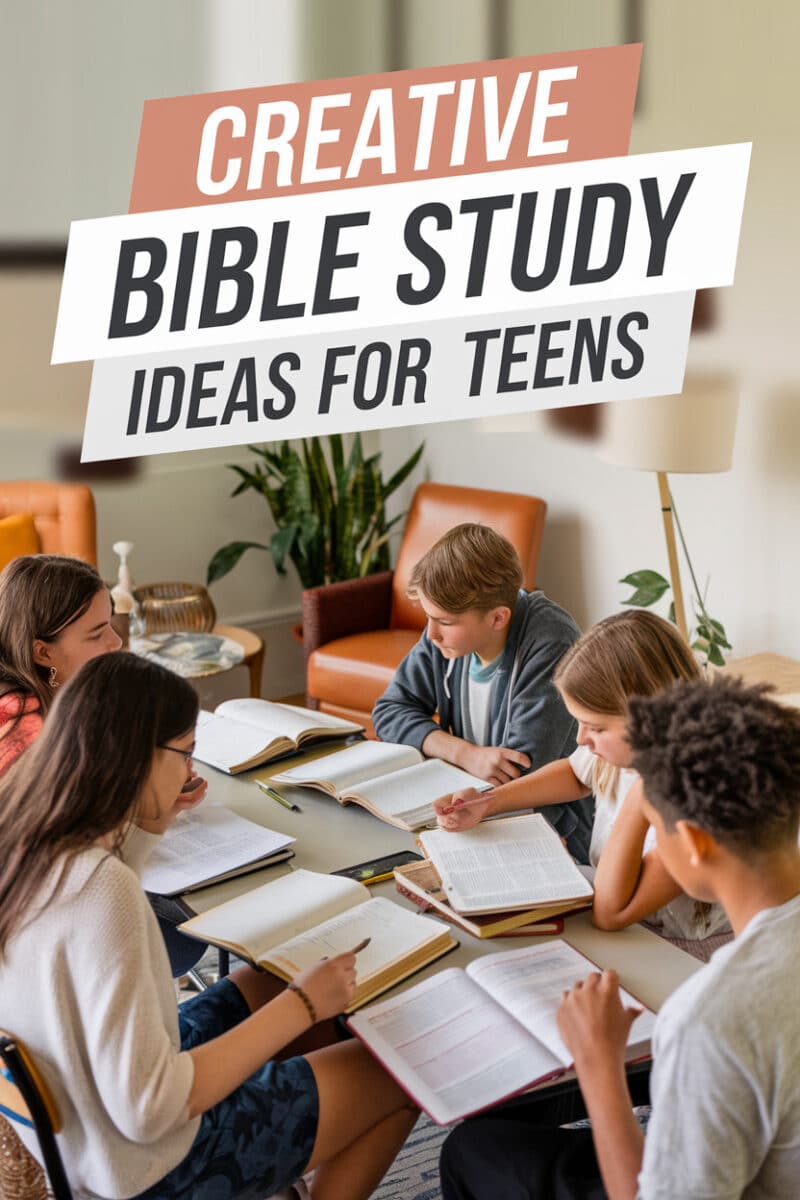 Engaging Bible Study Ideas for Teens: Fun & Interactive Activities