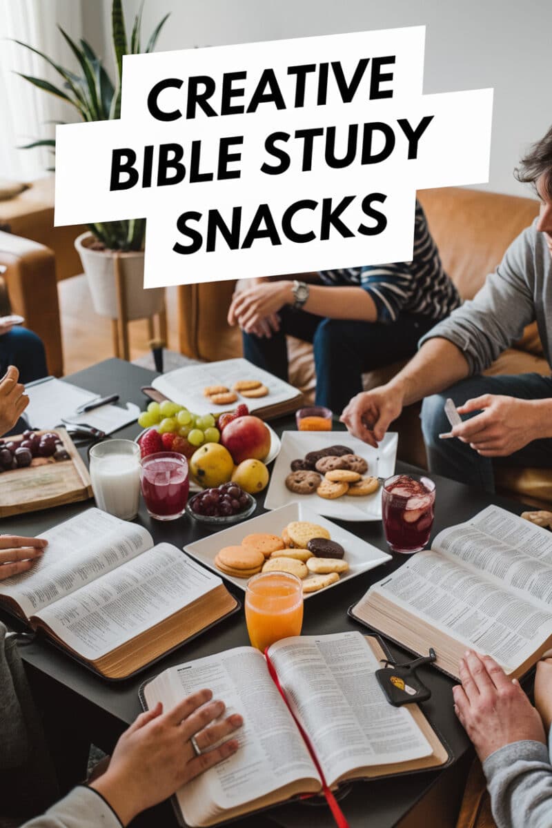 Creative Bible Study Snacks: Fun and Themed Ideas for Your Group Sessions