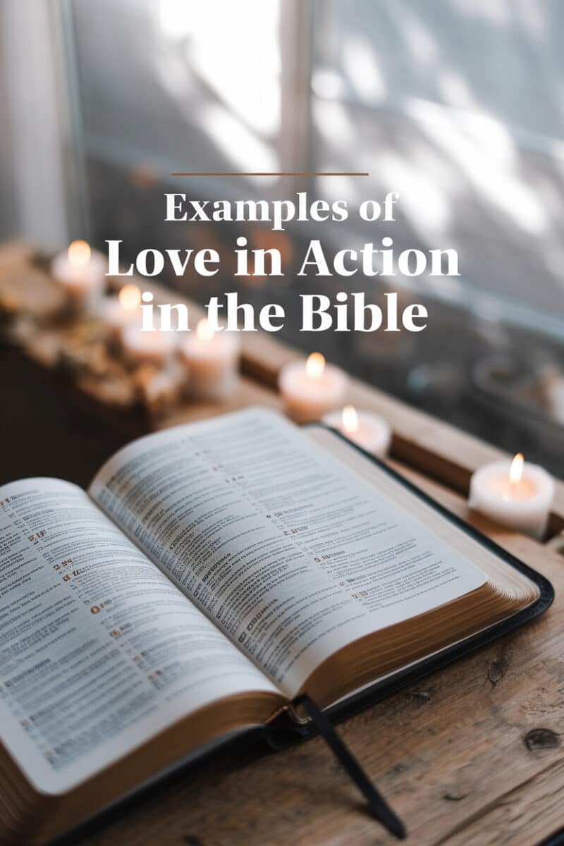 Biblical Love in Action: Key Examples from Scripture