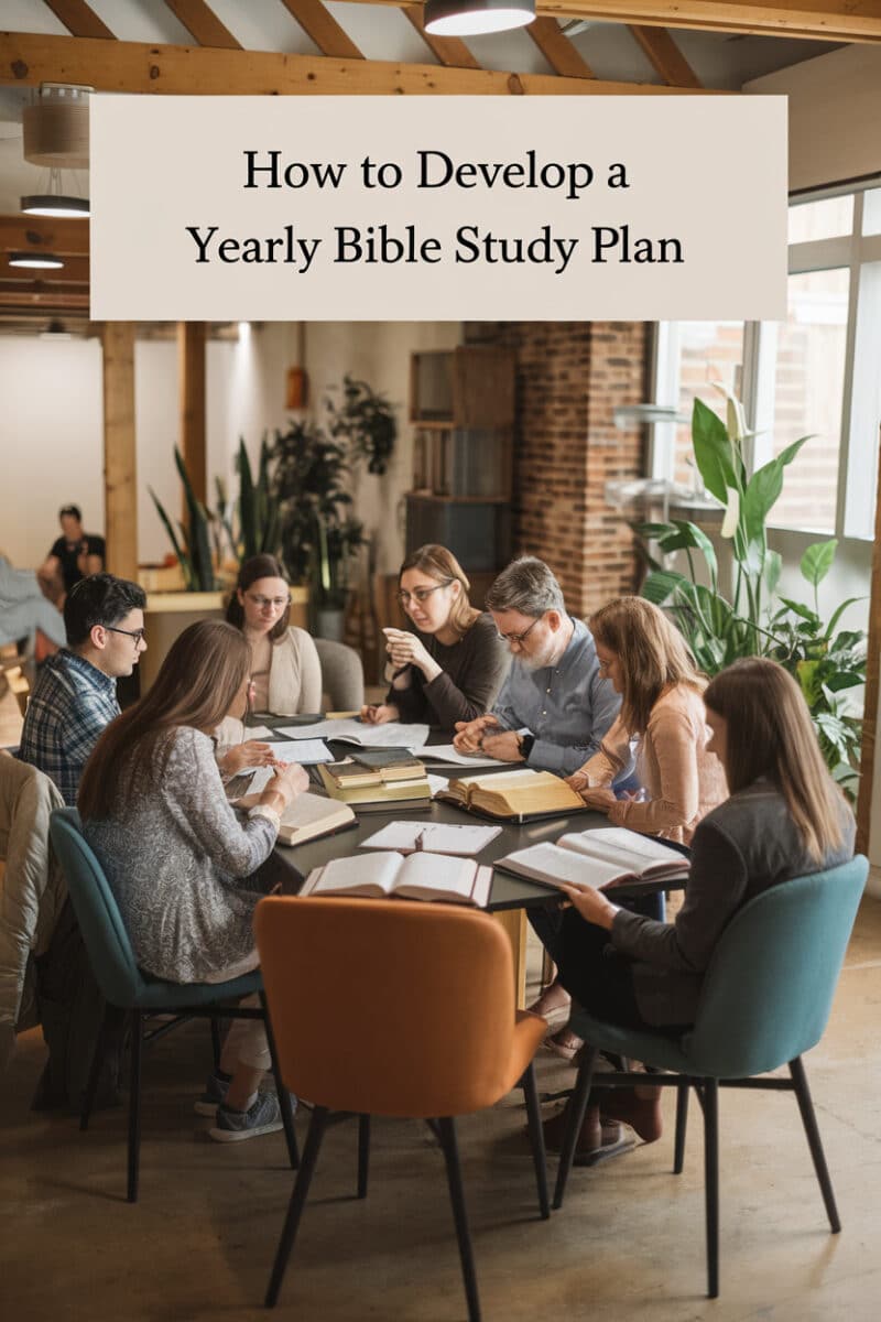 Transform Your Spiritual Growth: Develop a Yearly Bible Study Plan