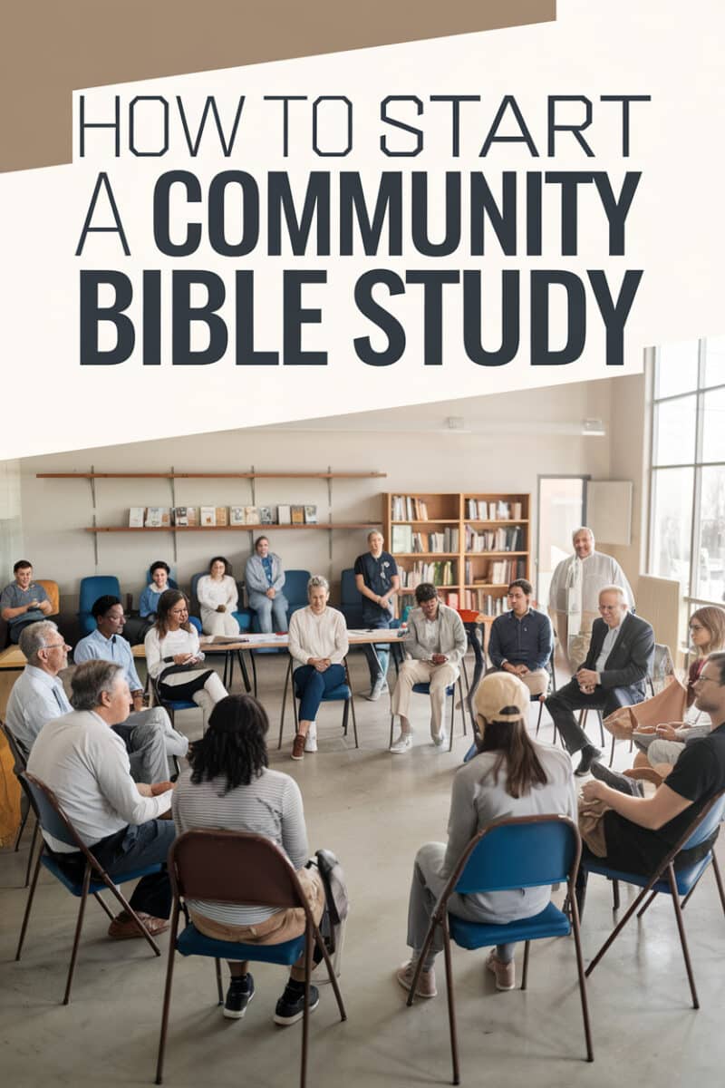 Start a Community Bible Study: Step-by-Step Guide