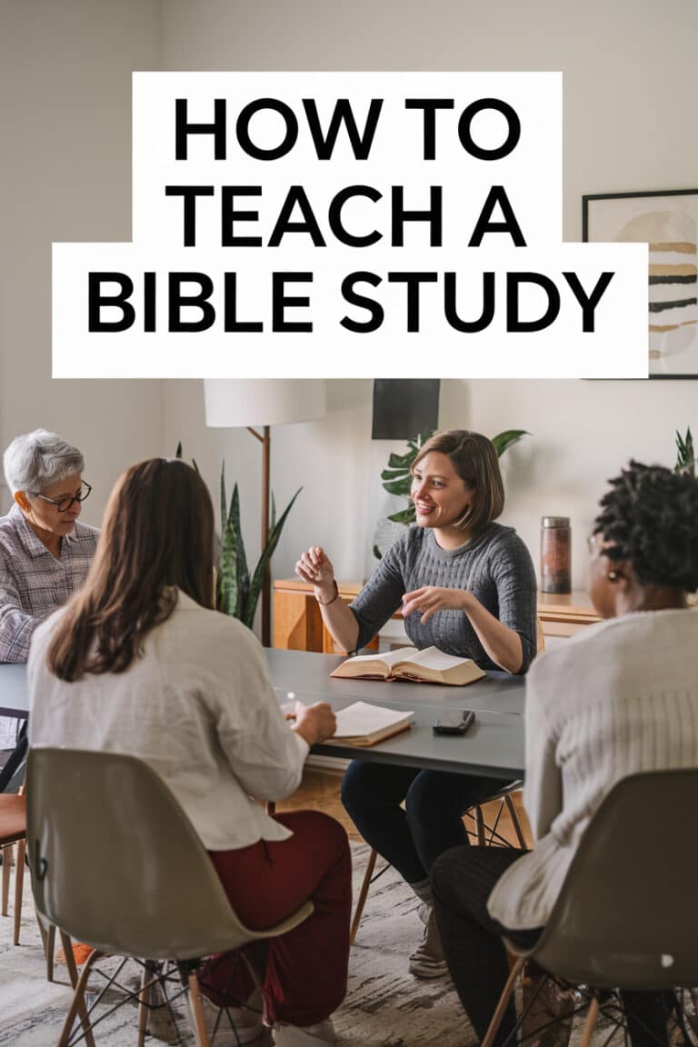 Teach Bible Study Effectively: Tips to Inspire Your Group