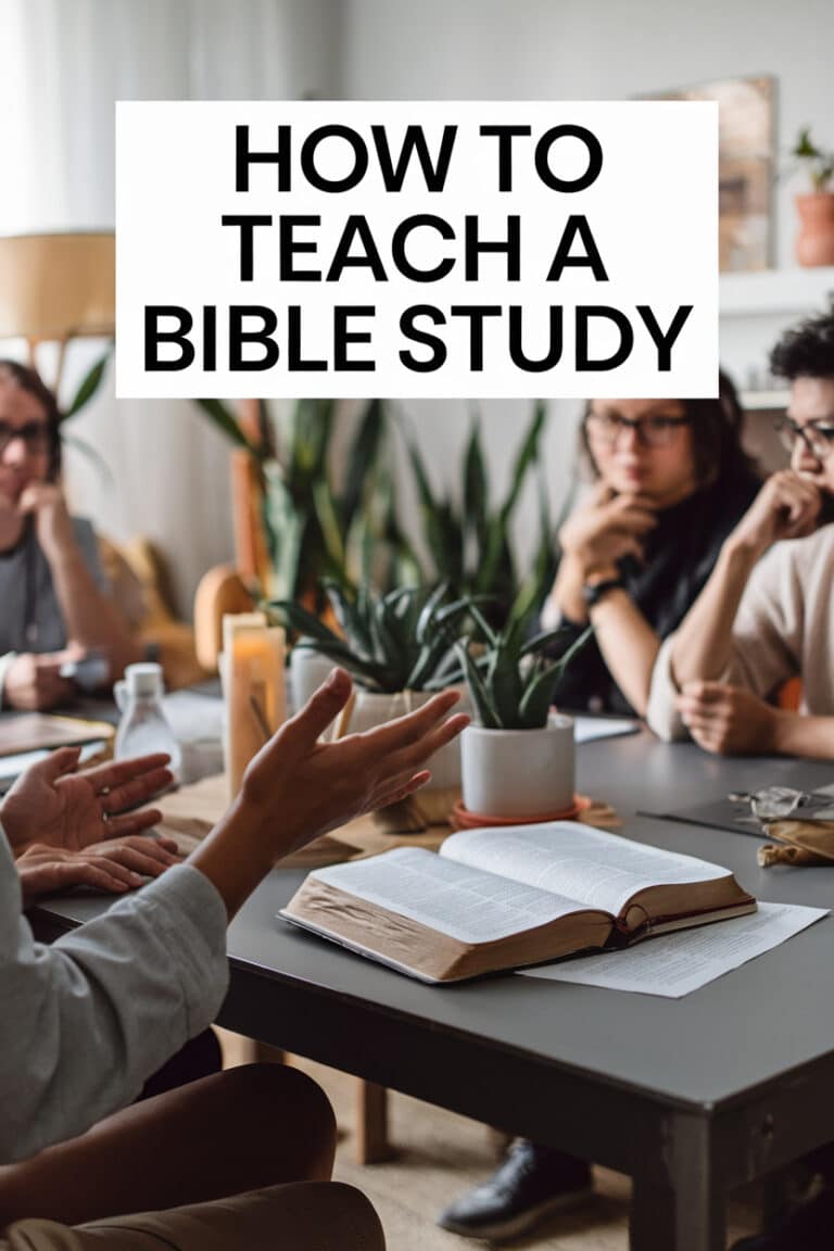 Teach Bible Study Effectively: Tips to Inspire Your Group