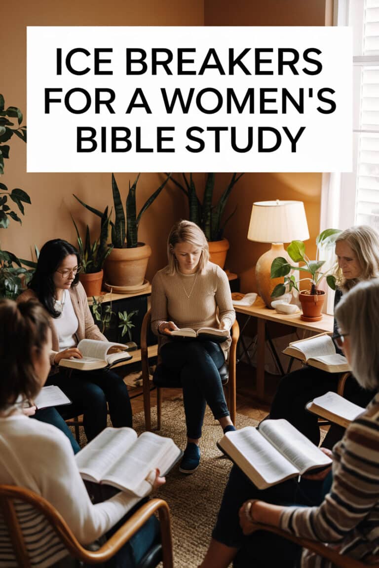 Top Ice Breakers for Women’s Bible Study Success