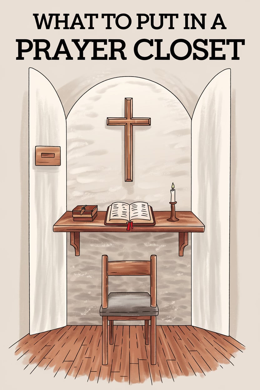 Essential Items for a Prayer Closet: Creating a Sacred Space