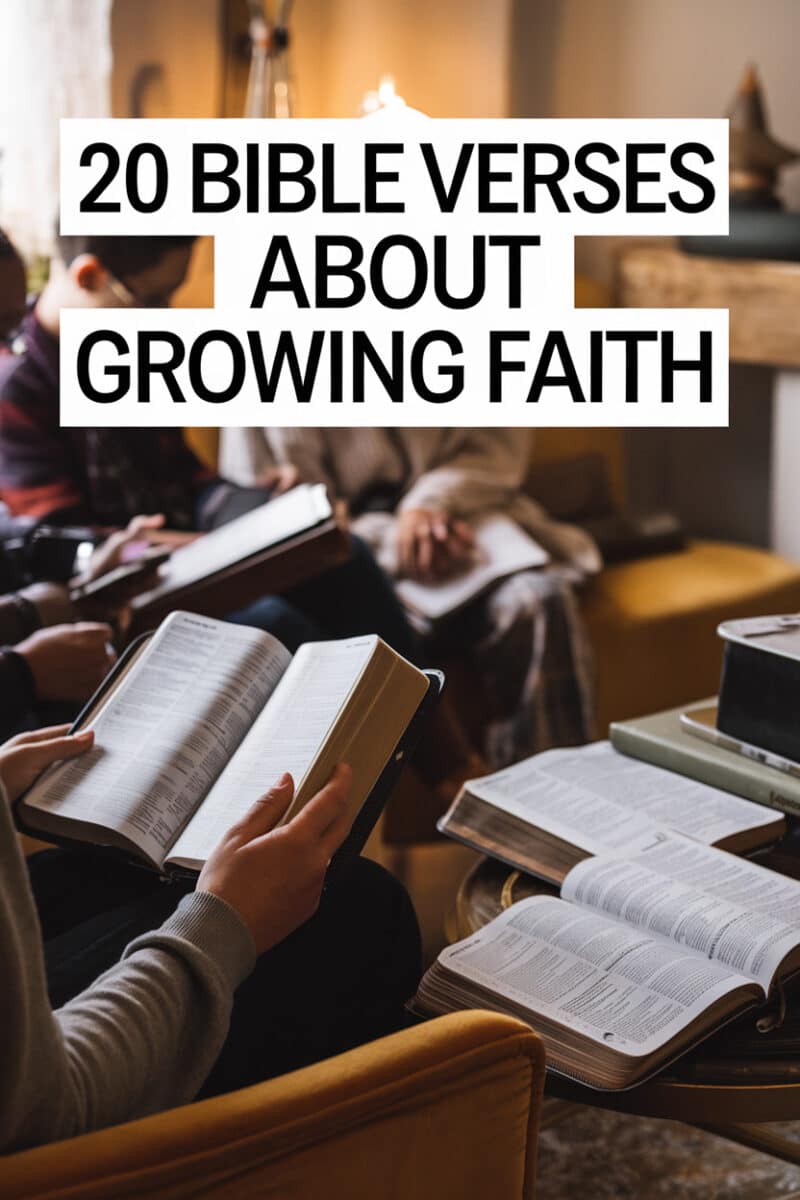 20 Powerful Bible Verses for Spiritual Growth | Nurturing Your Faith