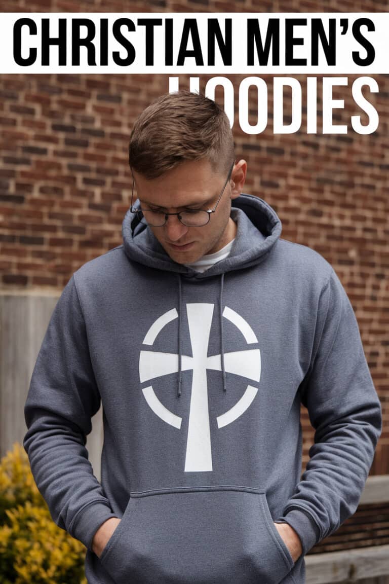 Faith Meets Fashion: Stylish Men's Christian Hoodies