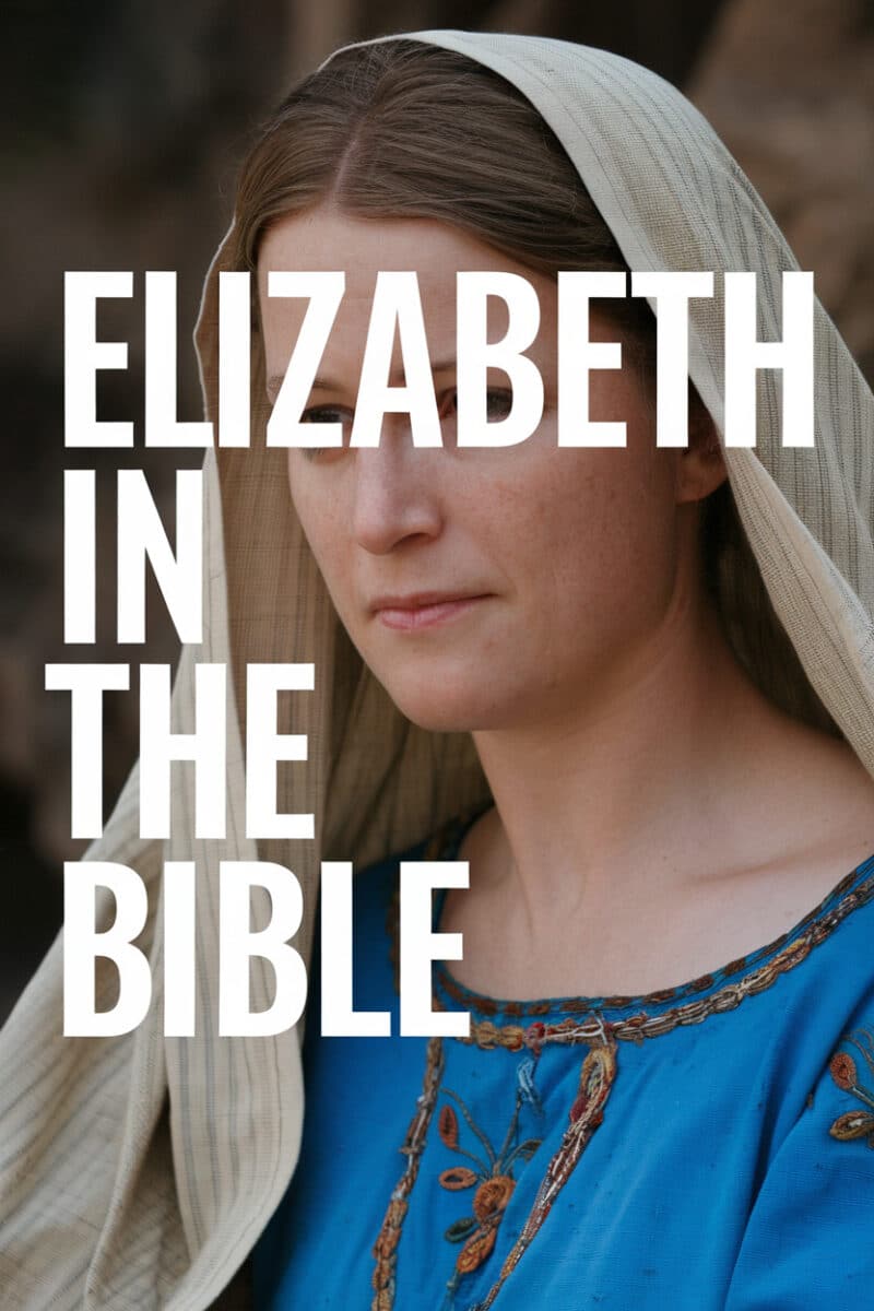 Elizabeth in the Bible: A Model of Faith & Promise