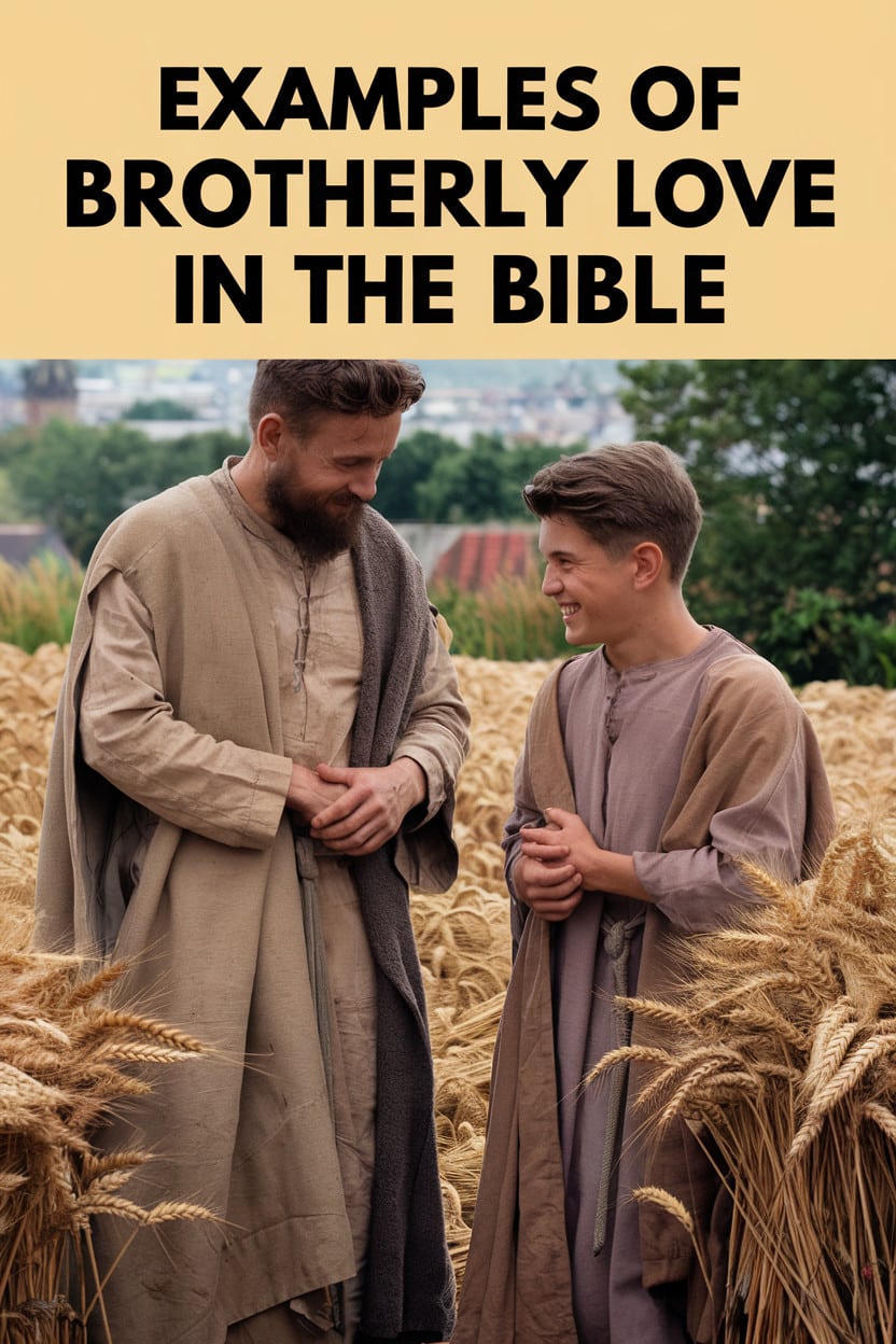 7 Inspiring Examples of Brotherly Love in the Bible for Today's Christians