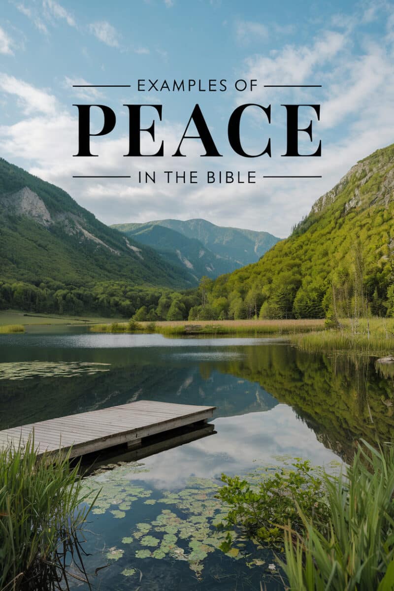 Discovering God's Peace: Exploring Examples in Scripture