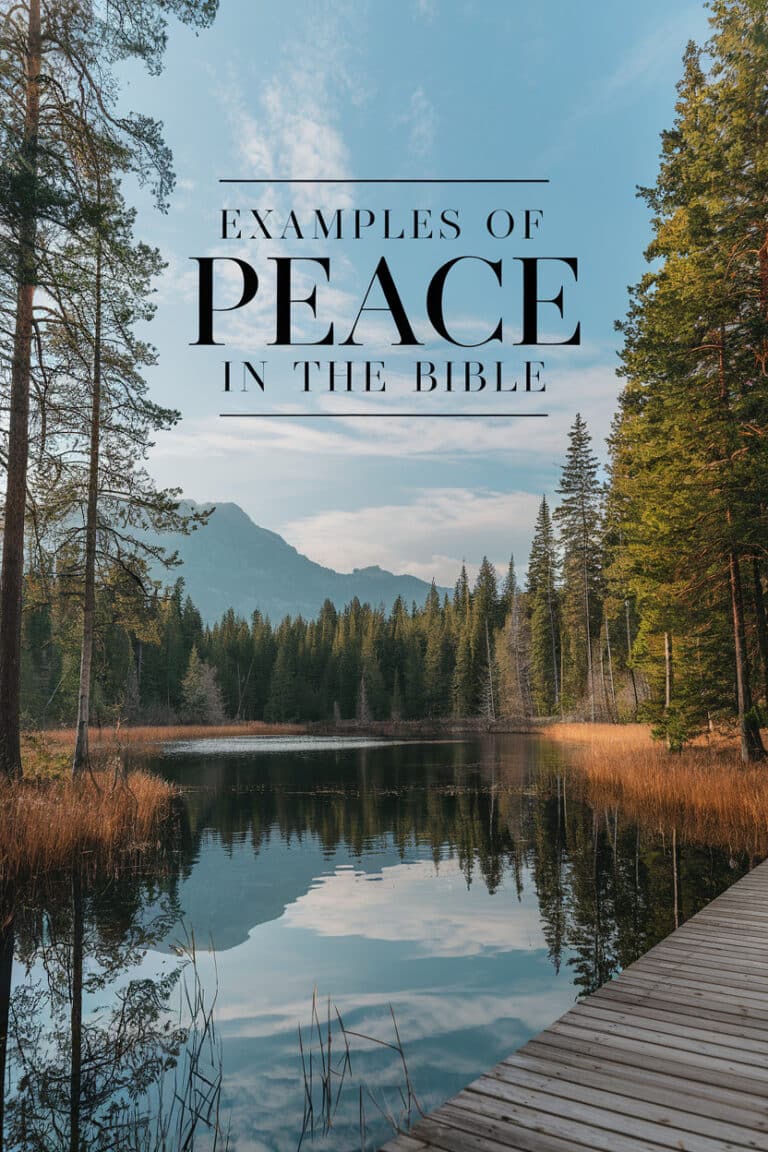 Discovering God's Peace: Exploring Examples in Scripture