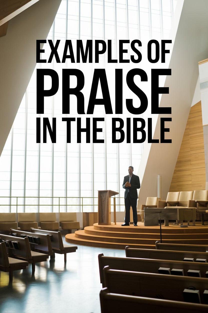 7 Powerful Examples of Praise in the Bible - Inspire Your Worship