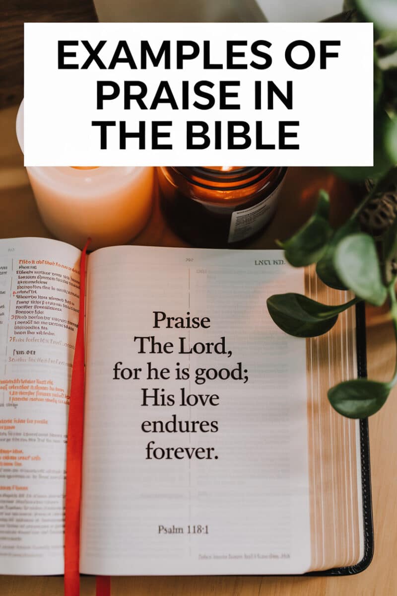 7 Powerful Examples of Praise in the Bible - Inspire Your Worship