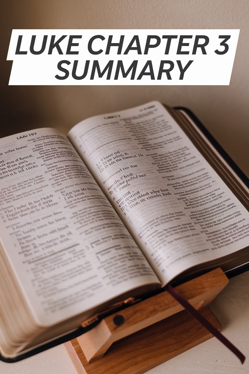 Exploring John's Ministry and Jesus' Baptism in Luke 3