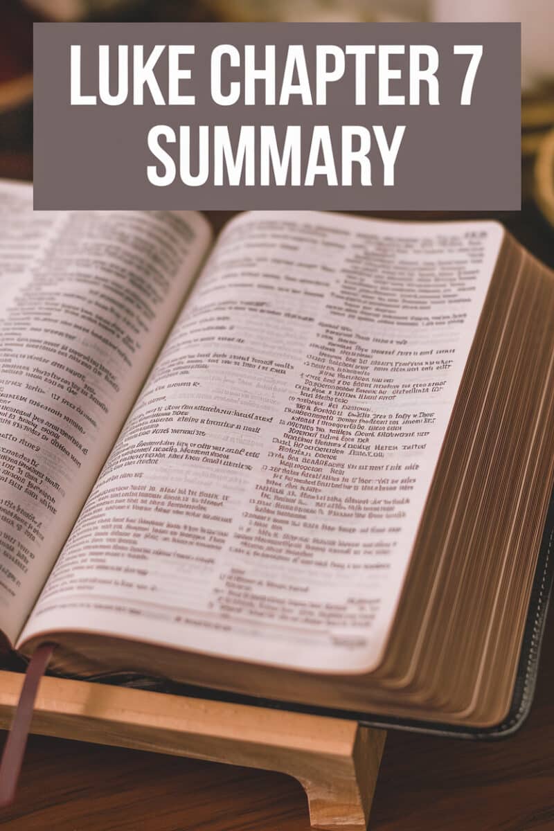 Discover Jesus' Miracles and Teachings in Luke 7