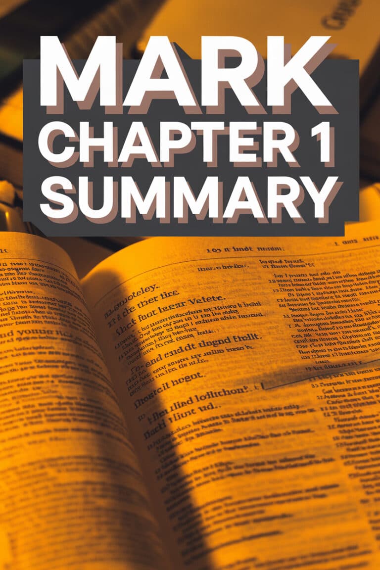 Jesus' Ministry Begins: Key Insights from Mark Chapter 1