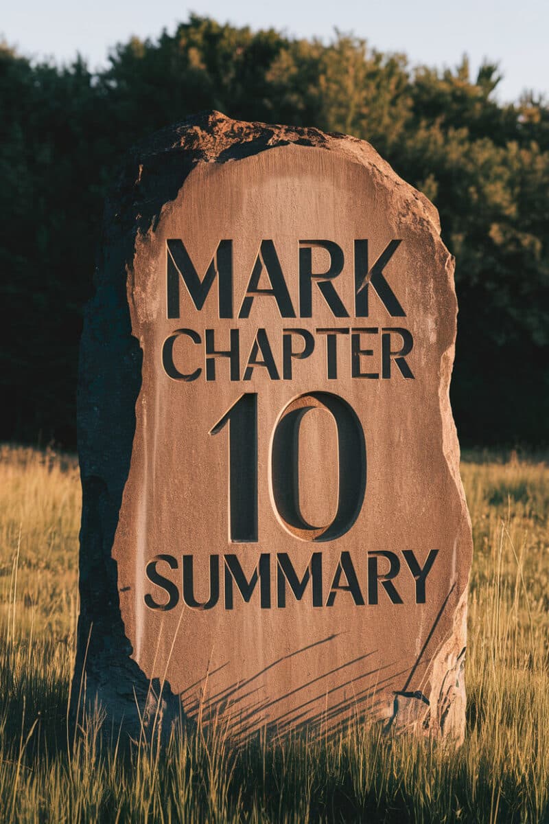 Discover Profound Truths in Mark 10: A Summary
