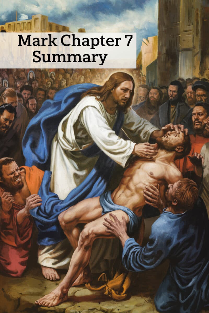 Jesus Confronts Hypocrisy in Mark 7: A Healing Message