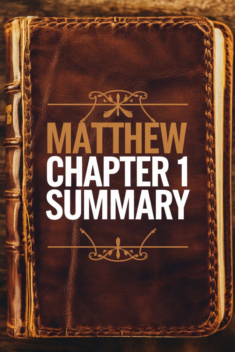 Discover Jesus' Lineage: Insights from Matthew 1