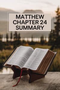 Jesus' End Times Signs: Insights from Matthew 24