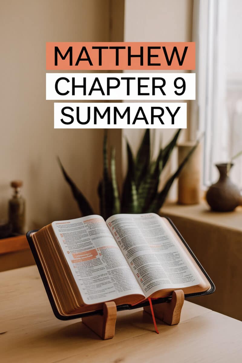 Jesus' Miracles in Matthew 9: A Heartfelt Summary