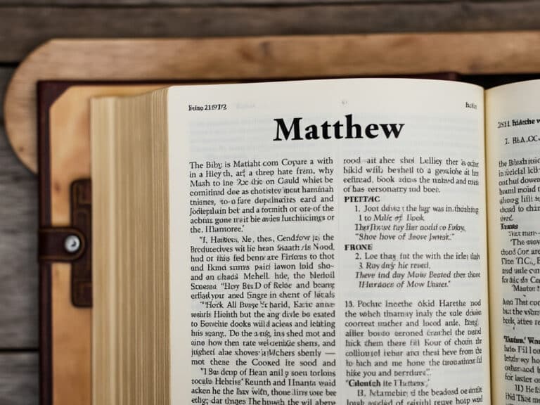 Matthew: From Tax Collector to Apostle | Bible Character Study