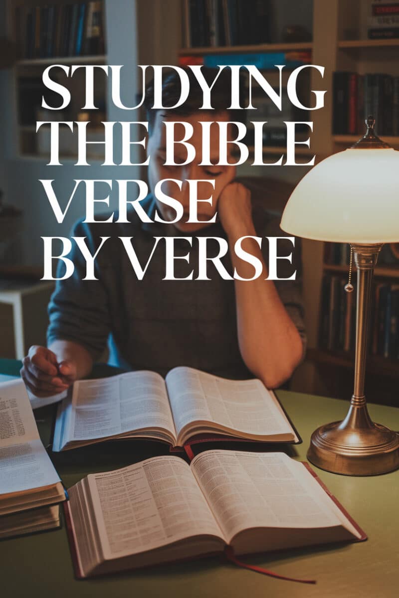 Unlock Deeper Faith: Dive into Scripture Verse by Verse