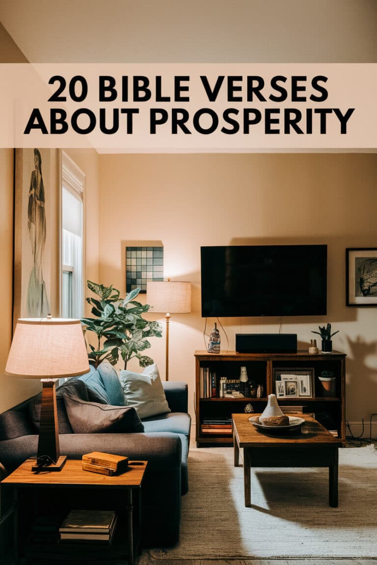 20 Uplifting Bible Verses About True Prosperity