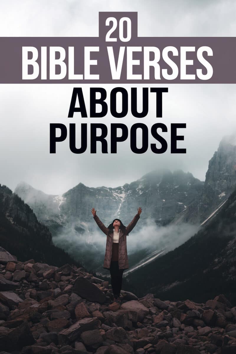 20 Bible Verses to Discover Your Life's Purpose