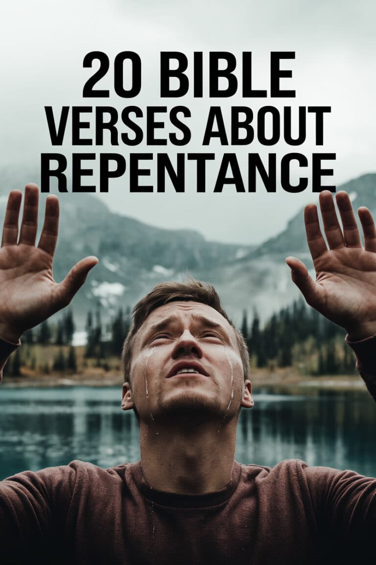 20 Inspiring Bible Verses on the Power of Repentance