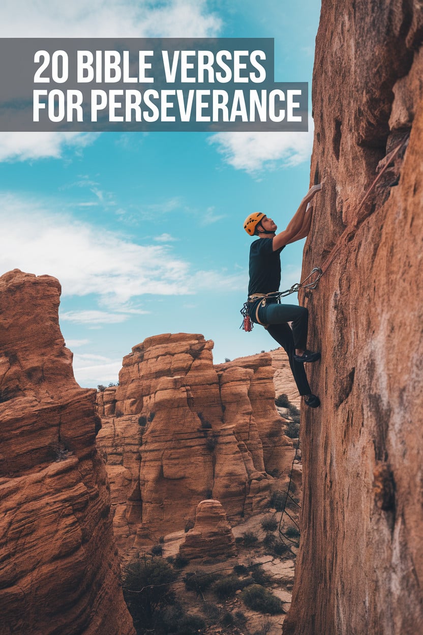 20 Bible Verses to Inspire Perseverance in Tough Times