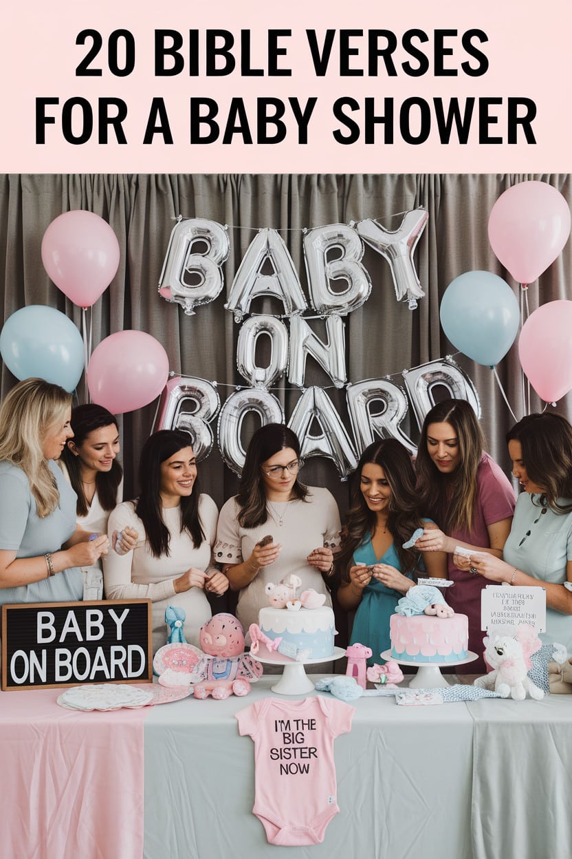 20 Heartwarming Bible Verses for Your Baby Shower