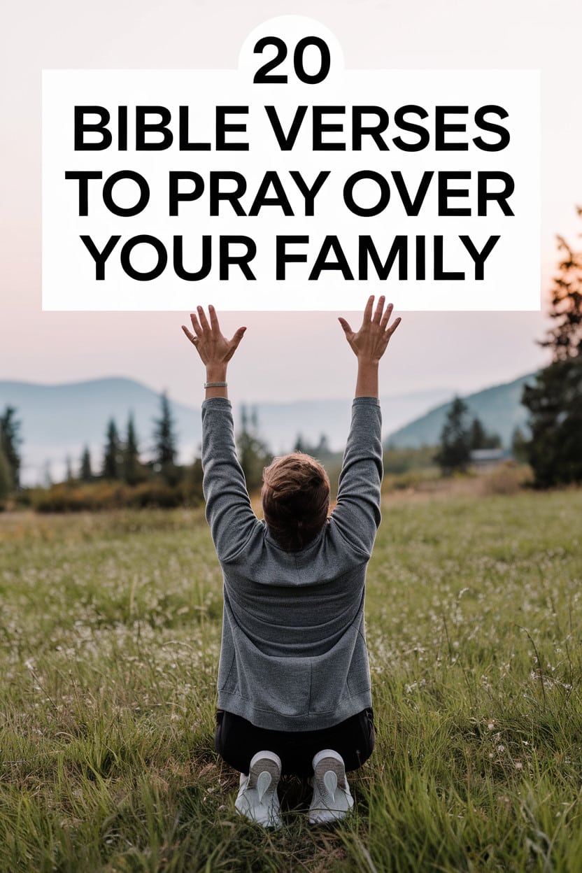 20 Powerful Bible Verses to Pray for Your Family
