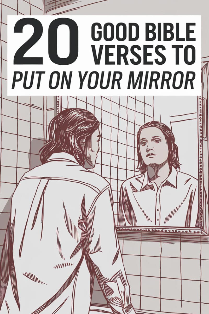 20 Inspiring Bible Verses to Brighten Your Mirror