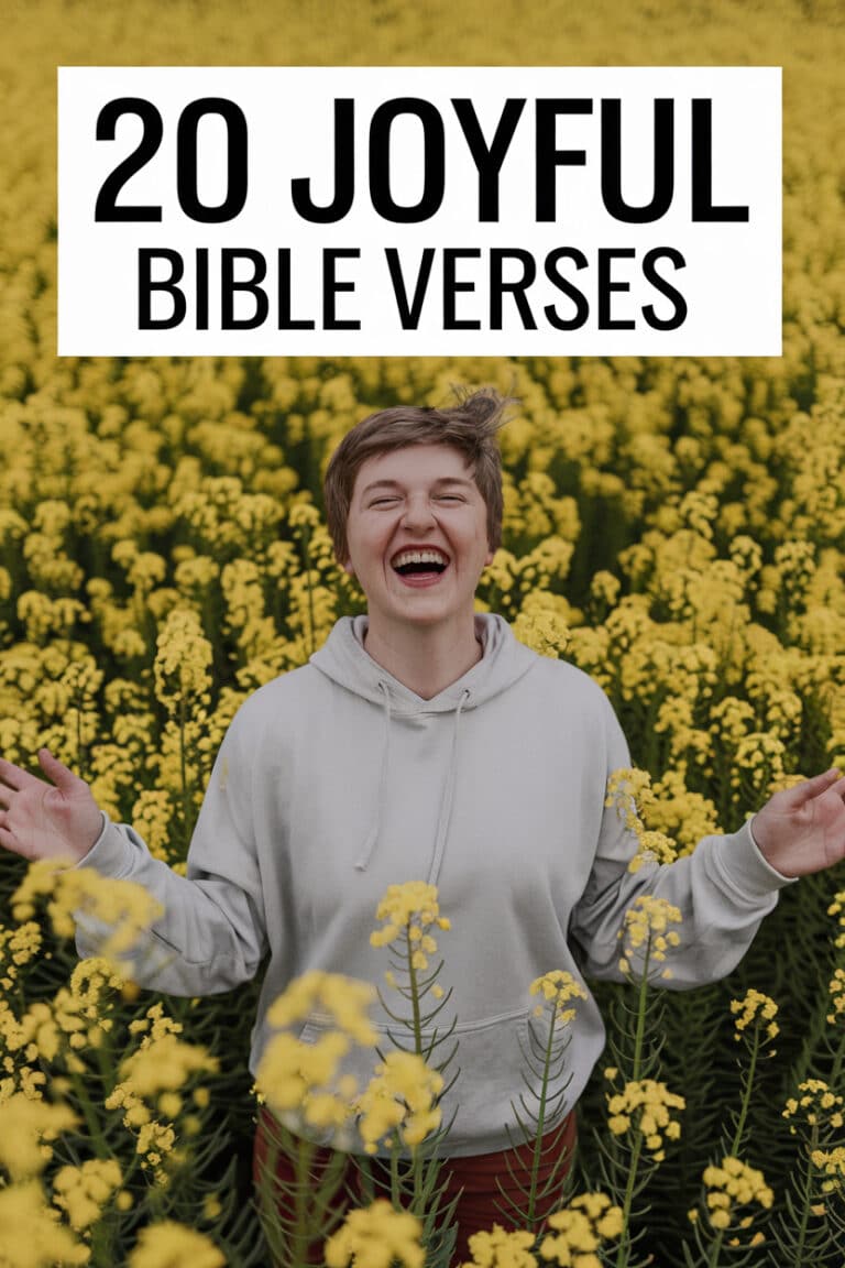 20 Joyful Bible Verses to Uplift Your Spirit