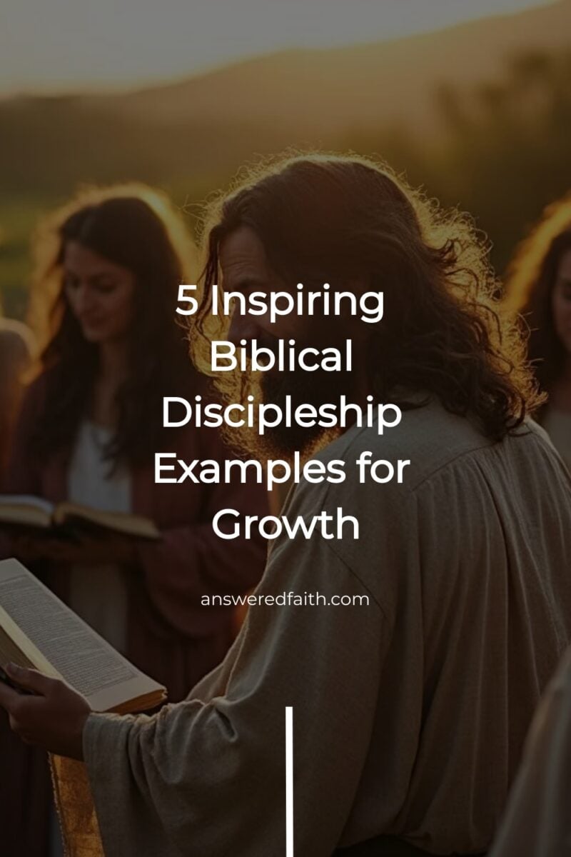 5 Inspiring Biblical Discipleship Examples for Growth