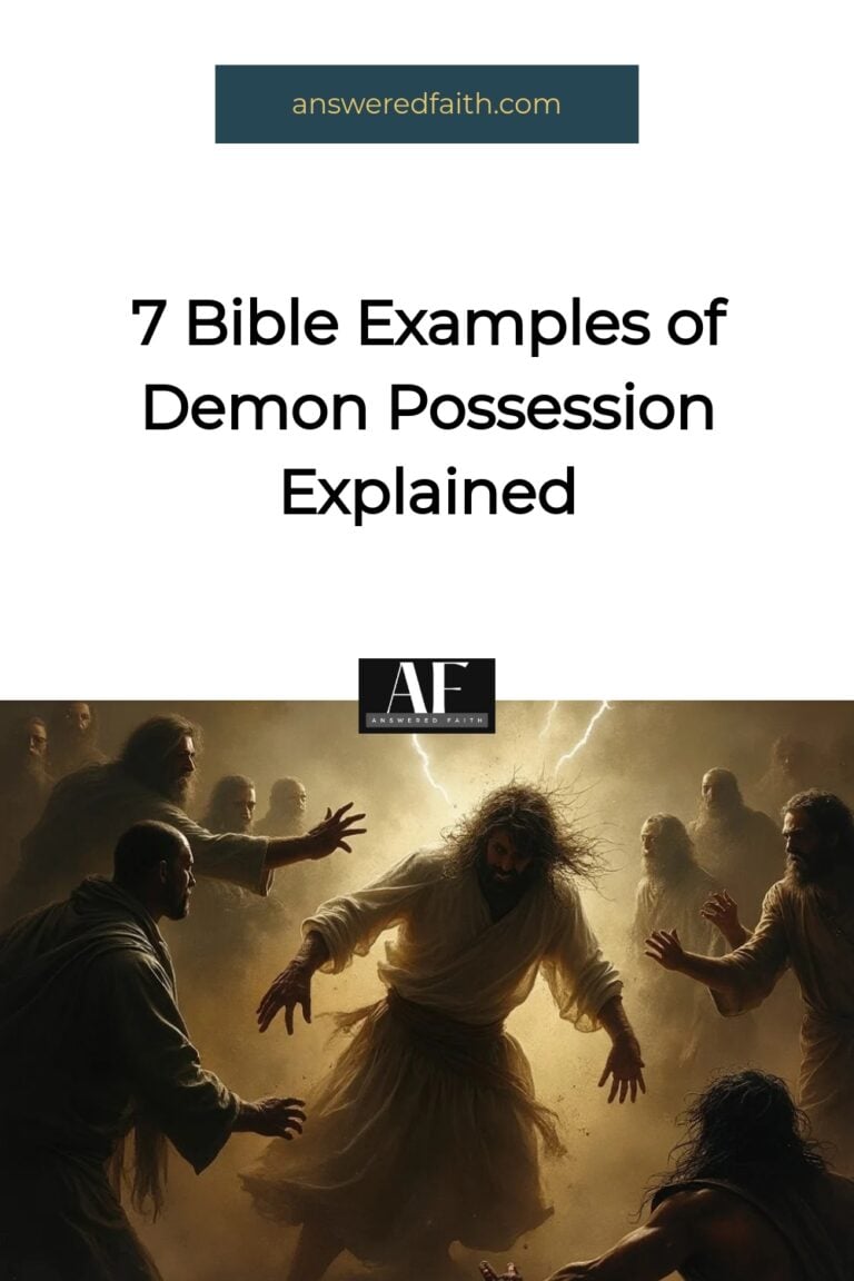 7 Bible Examples of Demon Possession Explained