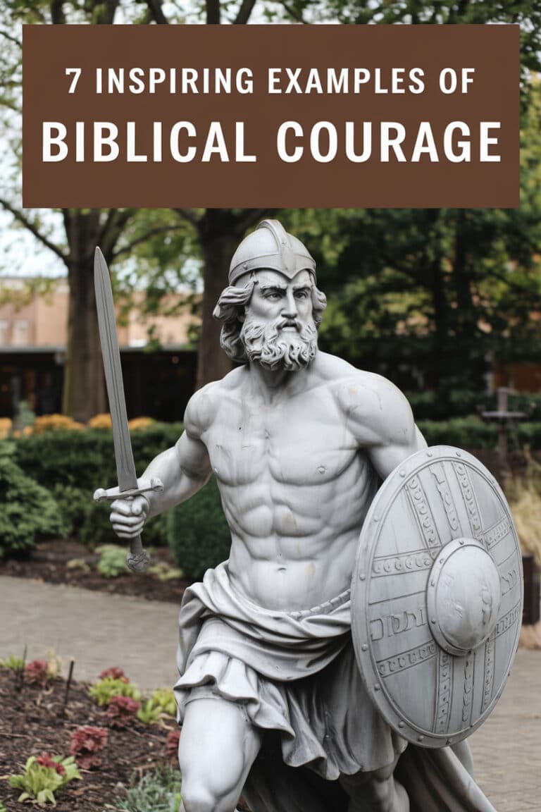 Unshakeable Faith: 7 Biblical Examples of Courage