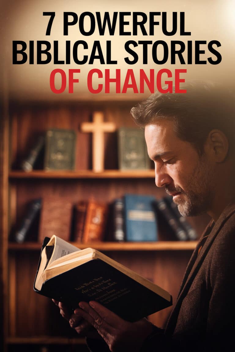 7 Inspiring Biblical Stories of Change and Renewal