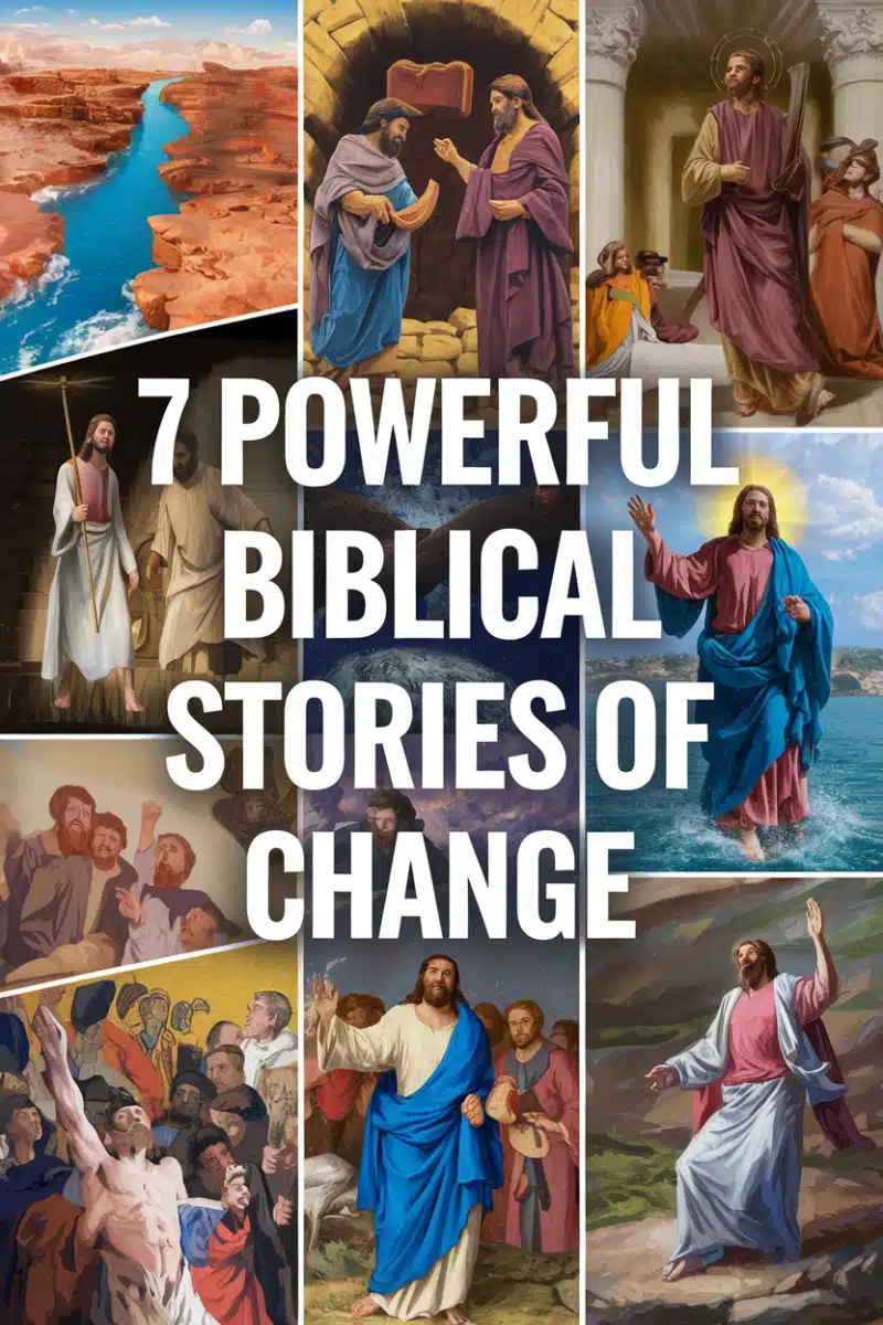 7 Inspiring Biblical Stories of Change and Renewal
